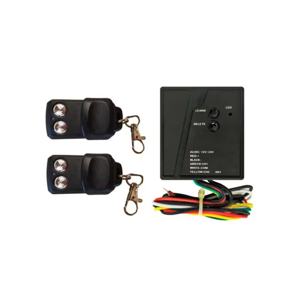 Kit receptor+telecomanda 2 canale Superior interior – Dina Electronics
