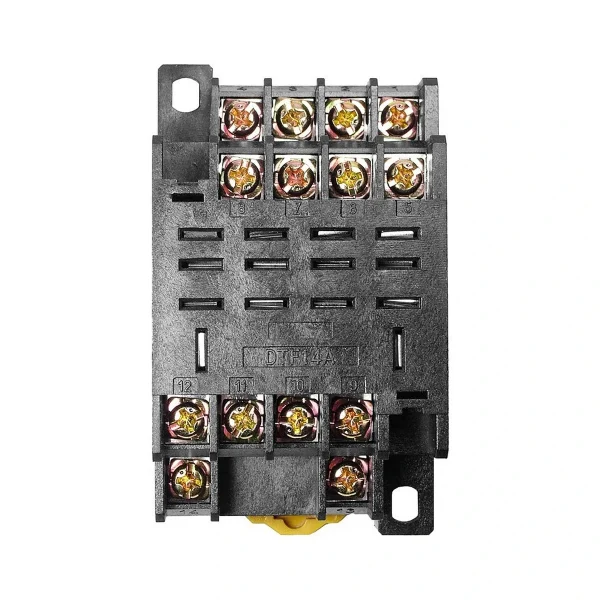 Soclu releu 14P 10A mare 4PDT sina DIN – Dina Electronics